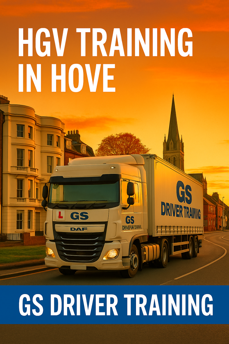HGV Training in Hove | GS Driver Training – Class 1,2 ,C1 & CPC